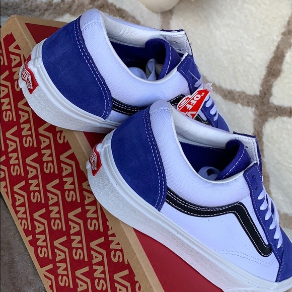 Vans | Shoes | Vans Style 36 Retro Sport Royal Bluetrue White Mn | Poshmark